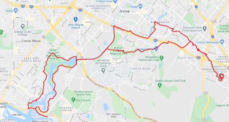 Ride To Back Bay, Newport, CA - The Bicycle Site